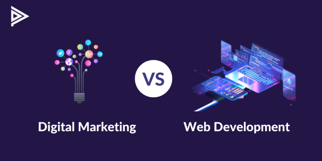 Digital Marketing Vs Web Development: [2025 Guideline] | Desire Marketing