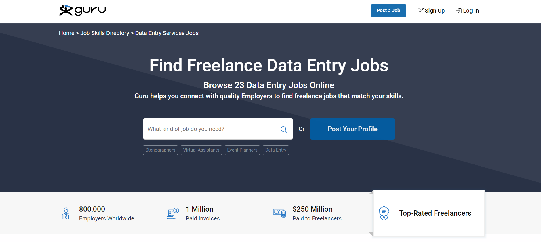 15 Best Websites for Data Entry Jobs in 2024 | Desire Marketing