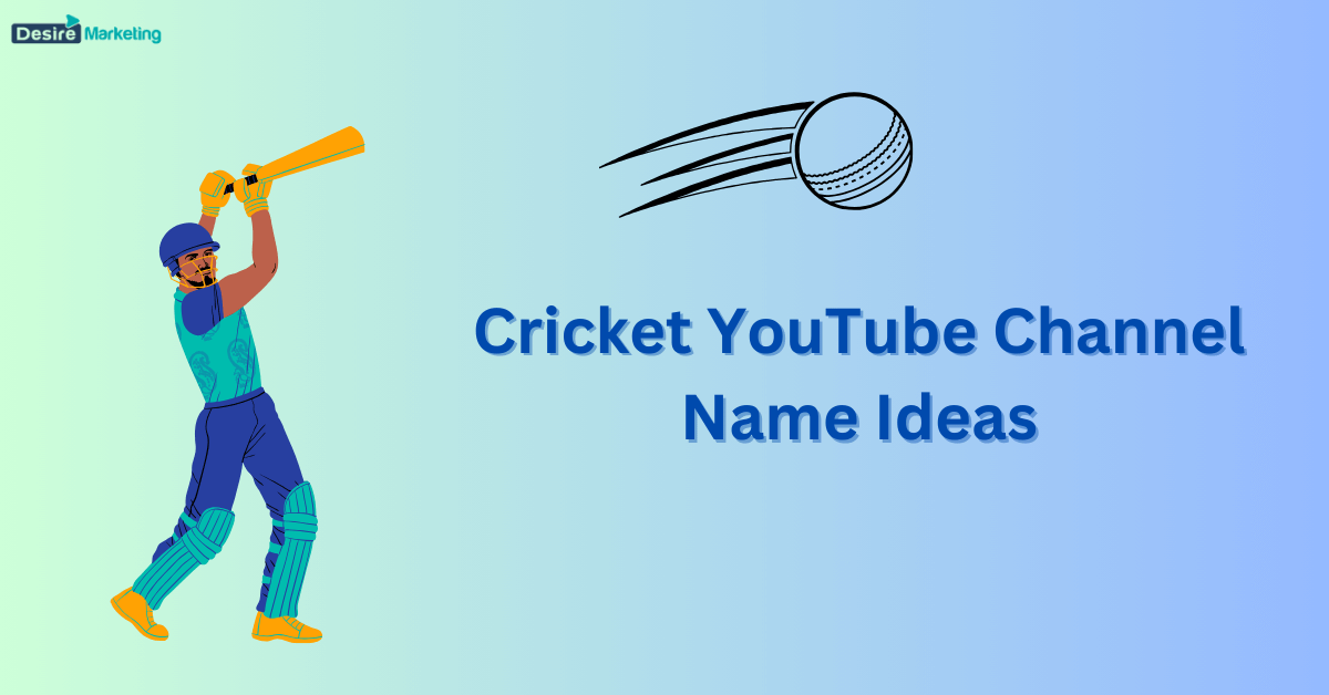 750+ Best Cricket YouTube Channel Name Ideas for 2024