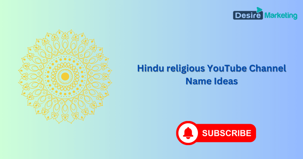 750+ Best Hindu religious YouTube Channel Name Ideas