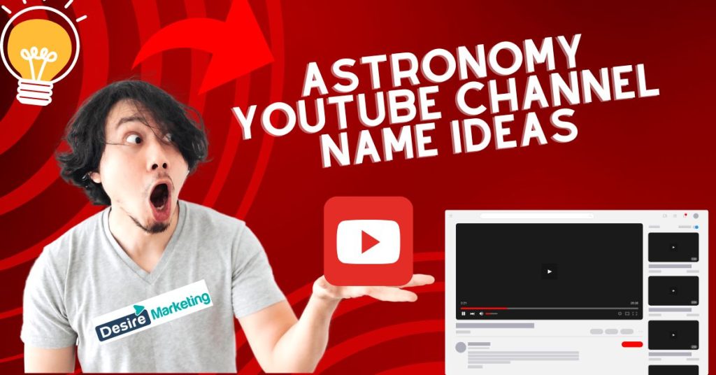750+ Best astronomy YouTube Channel Name Ideas for 2026