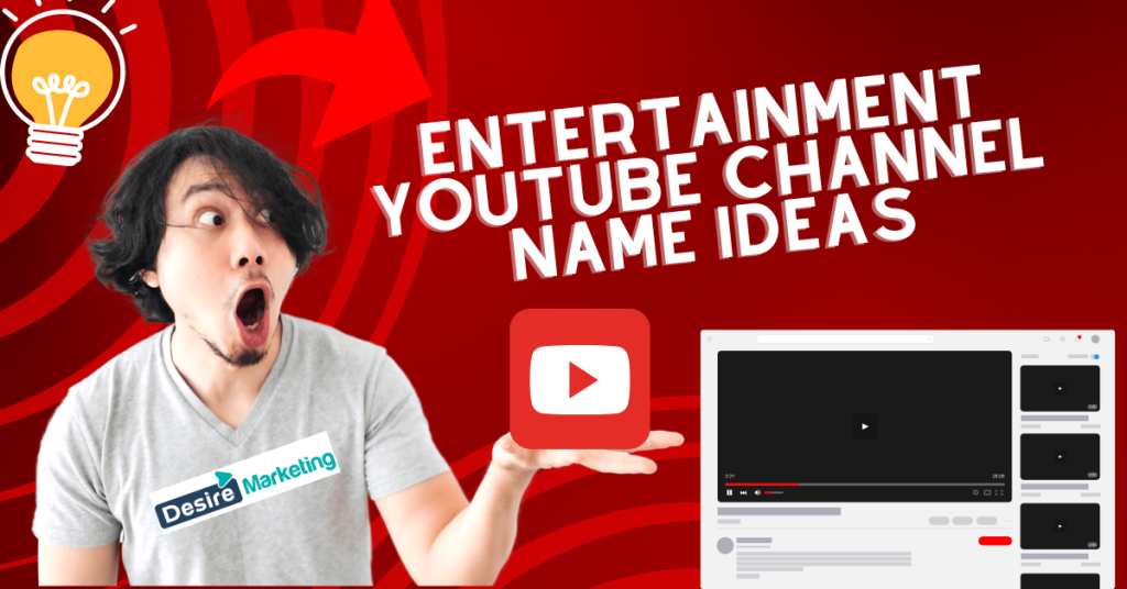 750+ Best Entertainment YouTube Channel Name Ideas for 2024