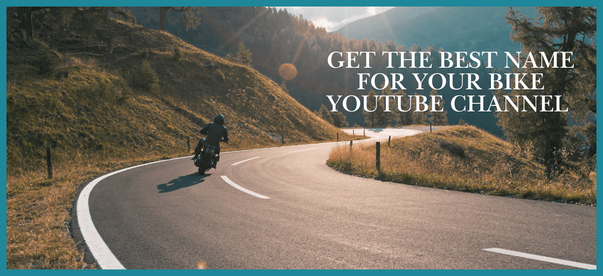 750+ Bike YouTube Channel Name Ideas for 2026