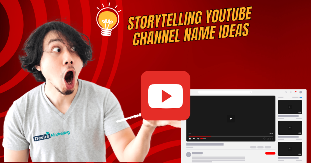 750+ Best Storytelling YouTube Channel Name Ideas for 2026